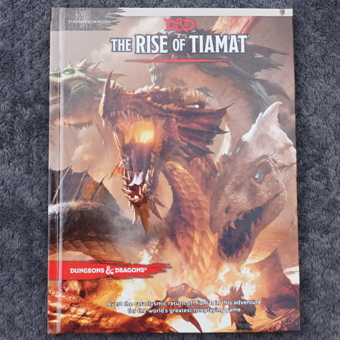 The Rise of Tiamat, Dungeons & Dragons Rulebook - Dungeons & Dice