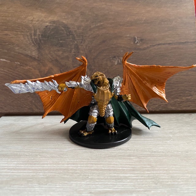 Kuyutha, Exarch of Bahamut, Demonweb, D&D miniatures - Dungeons & Dice