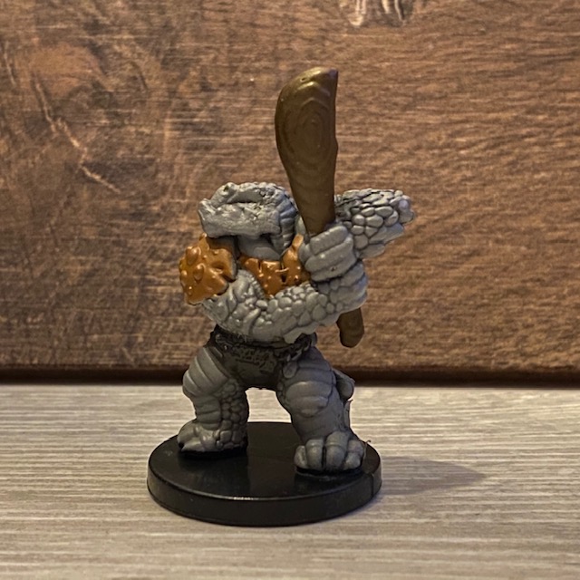Troglodyte Bonecrusher, Dungeons of Dread, D&D Miniatures - Dungeons & Dice