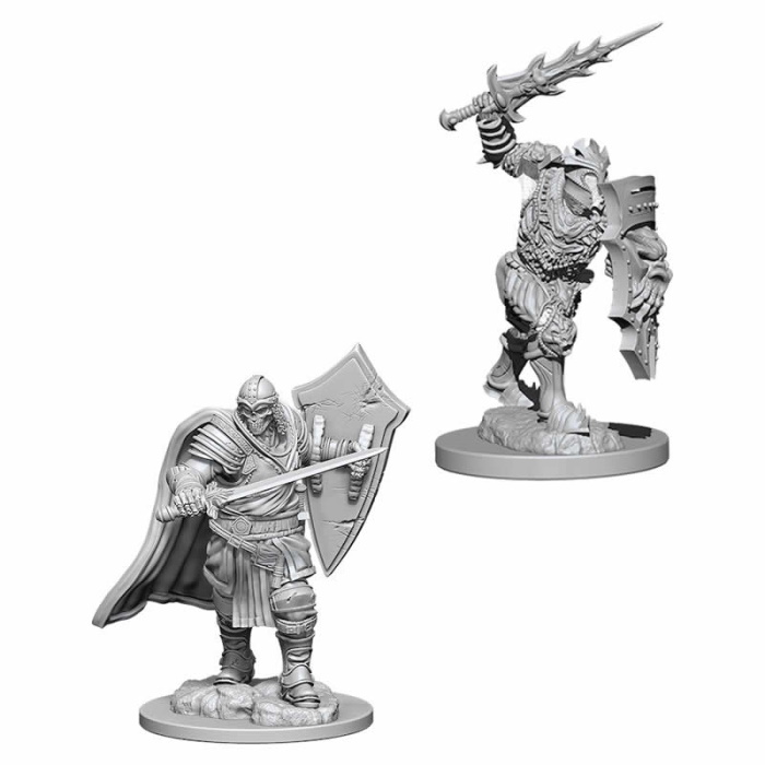 Death Knight & Helmed Horror, Nolzur’s Marvelous Miniatures Unpainted ...
