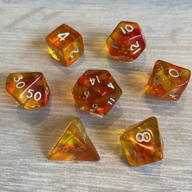 Firefly Polyset, Crystal Caste/D&G Gemblitz - Dungeons & Dice