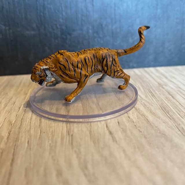Tiger, Spell effects, Wild Shape & Polymorph Set 1, D&D Miniatures ...