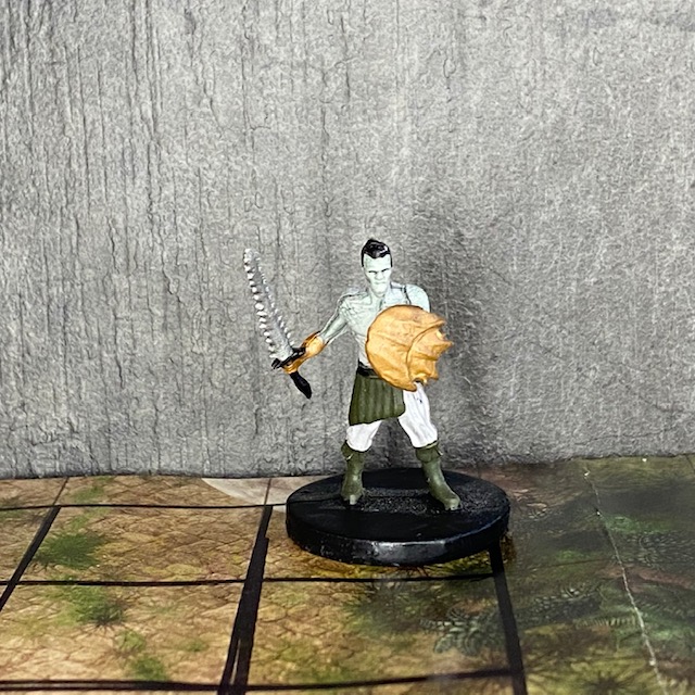 Water Cult Warrior, Elemental Evil, D&D Miniatures - Dungeons & Dice