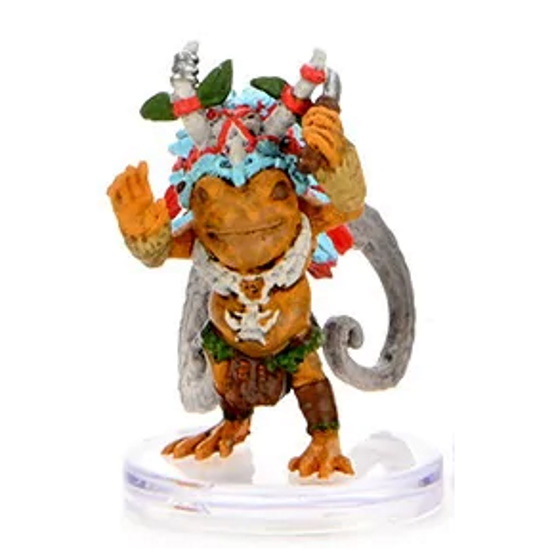 Gold Grung Elite Warrior, Grung Warband, Icons of the Realms, D&D ...