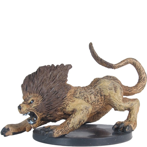 Dire Lion, Dragoneye, D&D Miniatures - Dungeons & Dice